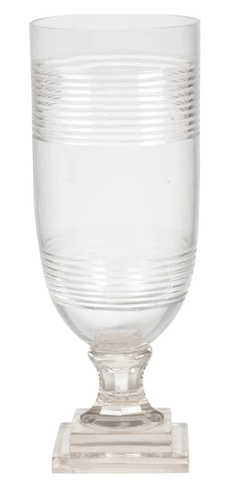 Glass Blown Hurricane – English Country Home