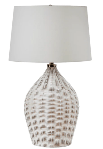 Rattan Table Lamp – English Country Home