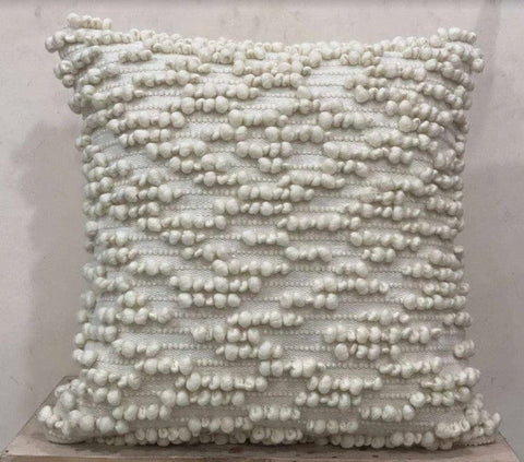 Nubby Wool Pillow – English Country Home