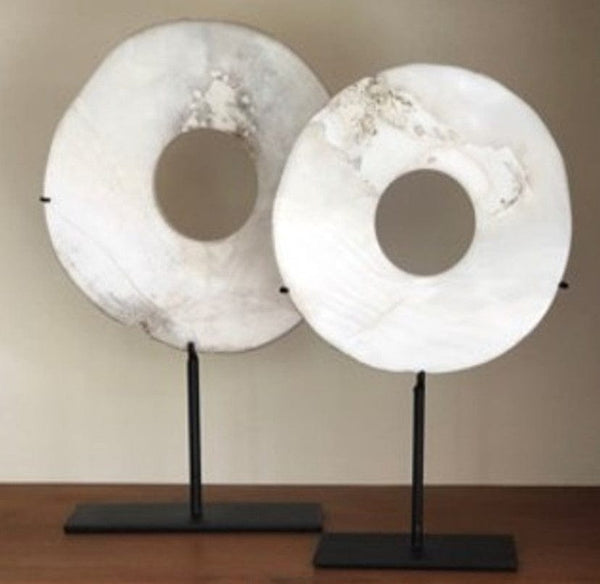 Circular Natural Shell Art – English Country Home