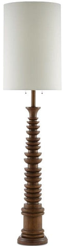 Rubber Wood Floor Lamp – English Country Home